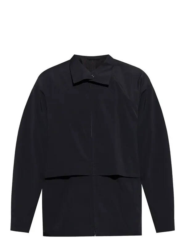 Issey Miyake Stand Collar Jacket - Black