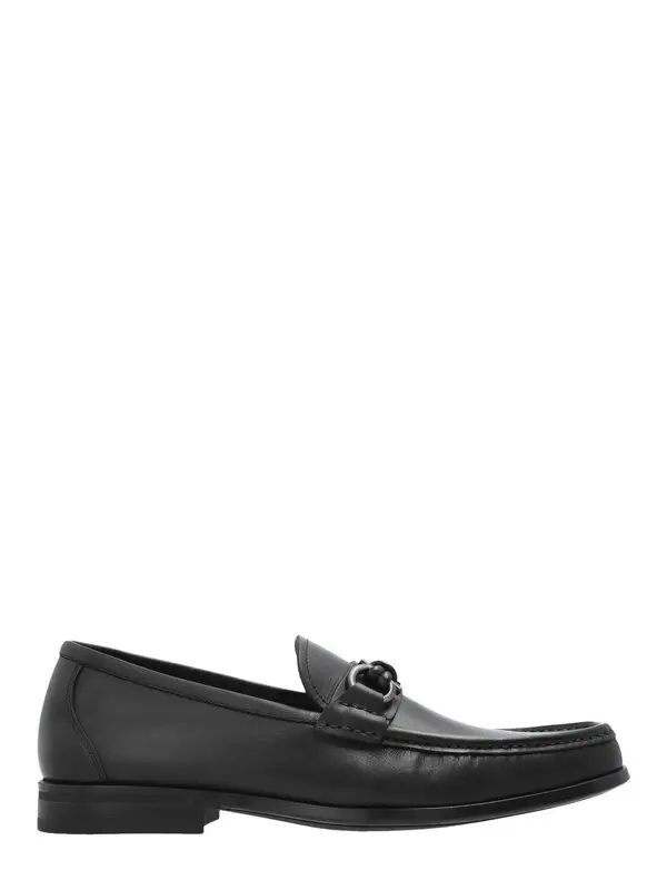 FERRAGAMO Alain Loafers - Black