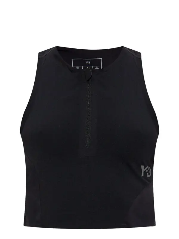 Y3 Running Top - Black