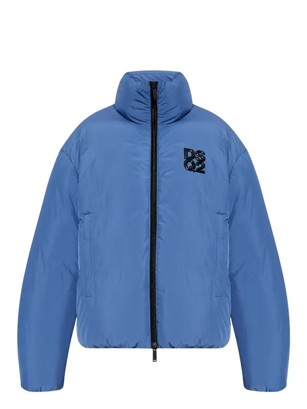 Dsquared2 Oversized Down Jacket - Blue