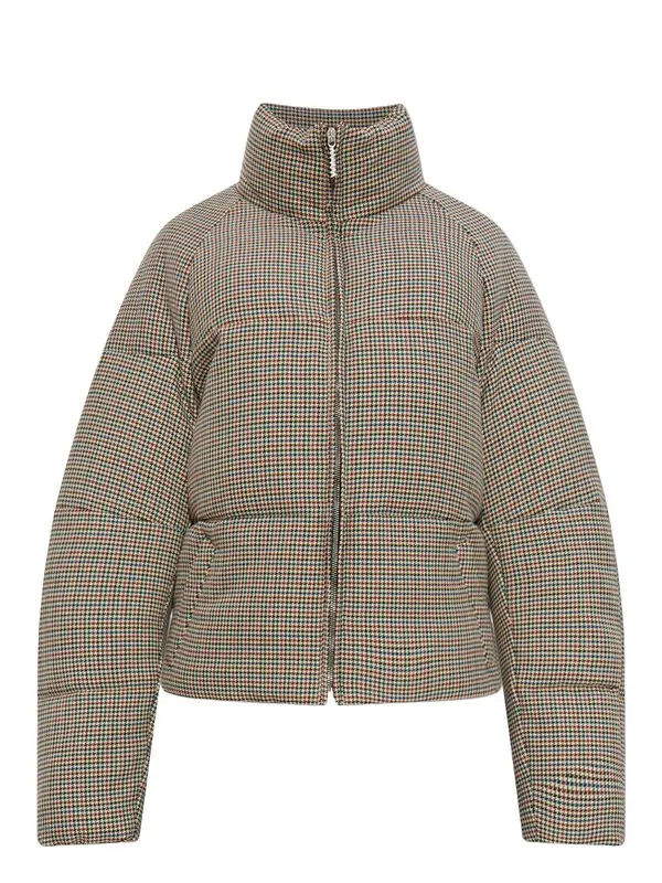 Marni Houndstooth Padded Jacket - Multicolour