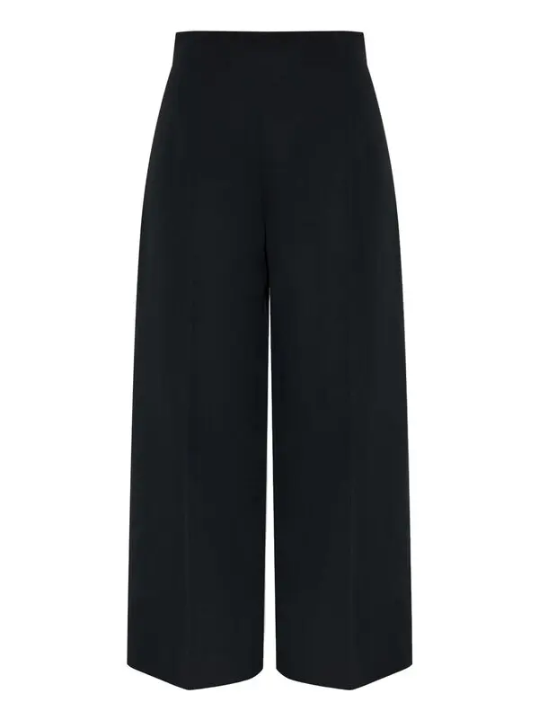 Marni Wool Pleated Trousers - Black