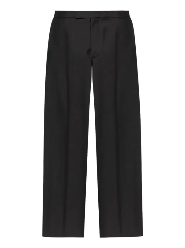 Alexander McQueen Crease Trousers - Black