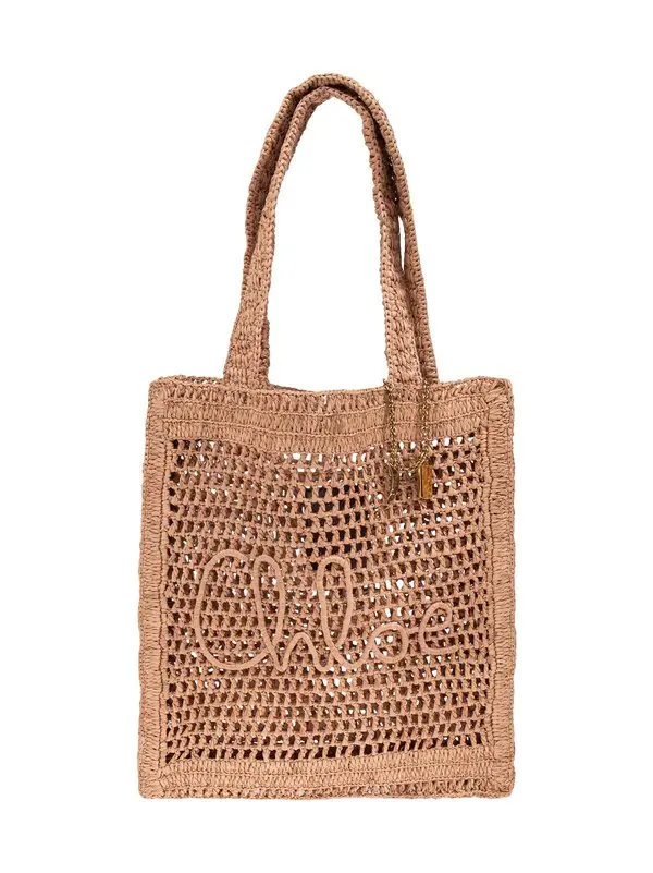 Chloé Banana Shopper Bag - Beige
