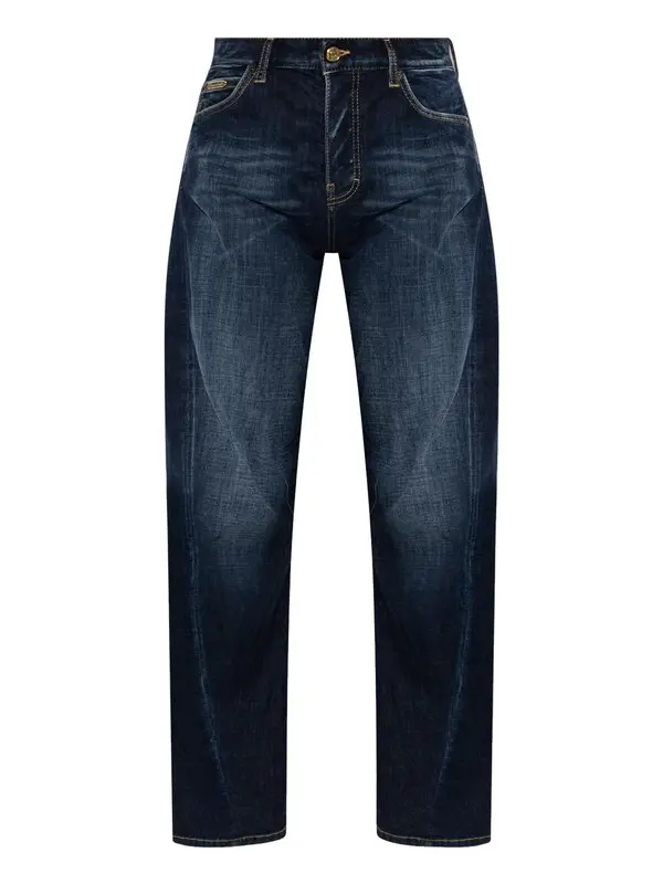 Dsquared2 D2 Twisted Jeans - Navy Blue
