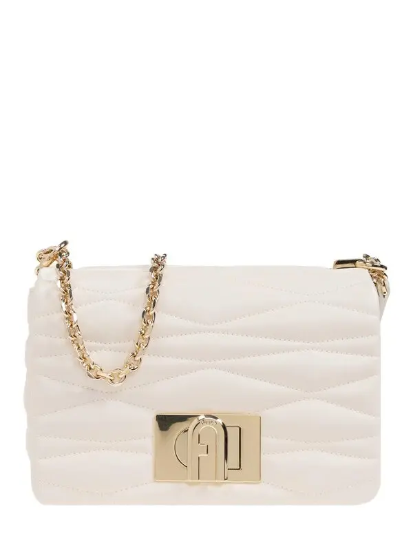 Furla 1927 S Shoulder Bag - Cream