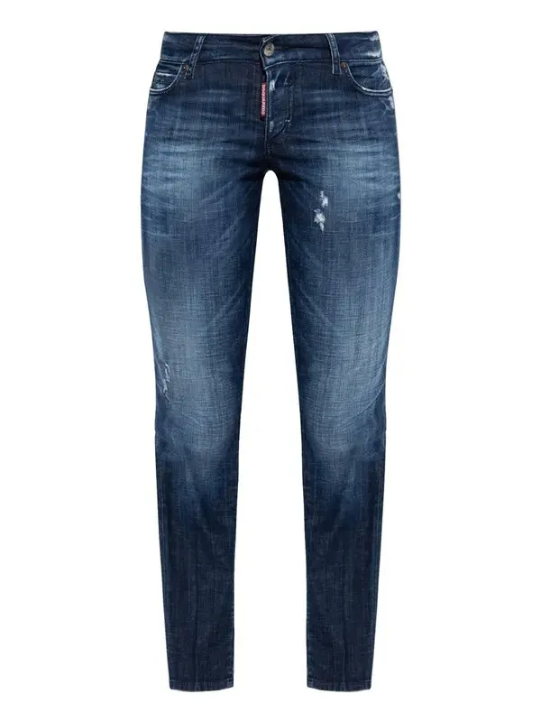 Dsquared2 Jennifer Super Skinny Jeans - Navy Blue