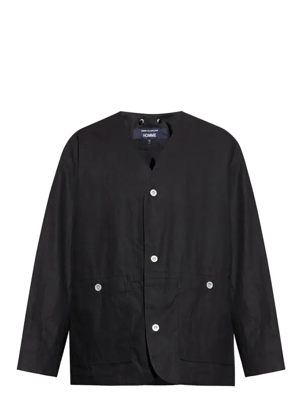 Comme Des Garçons Jacket With Pockets - Black