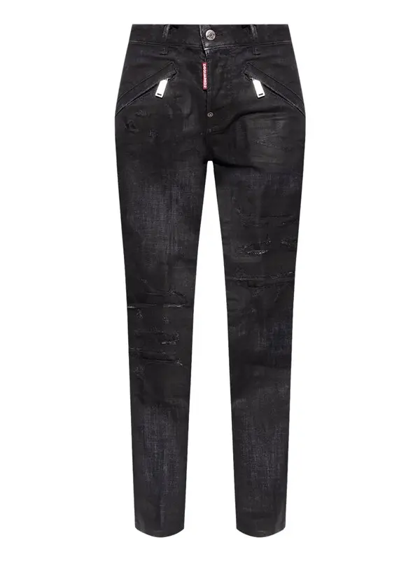 Dsquared2 Logo Jeans - Black