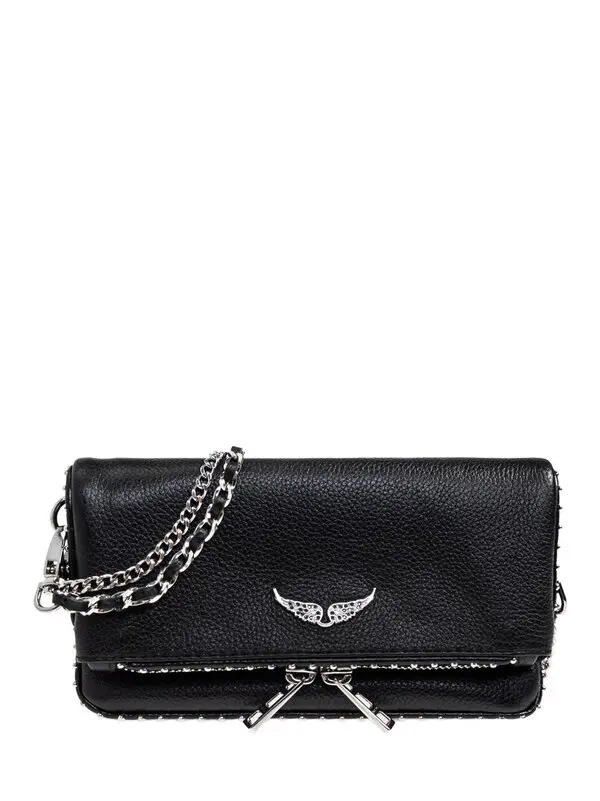 Zadig&Voltaire Leather Shoulder Bag - Black
