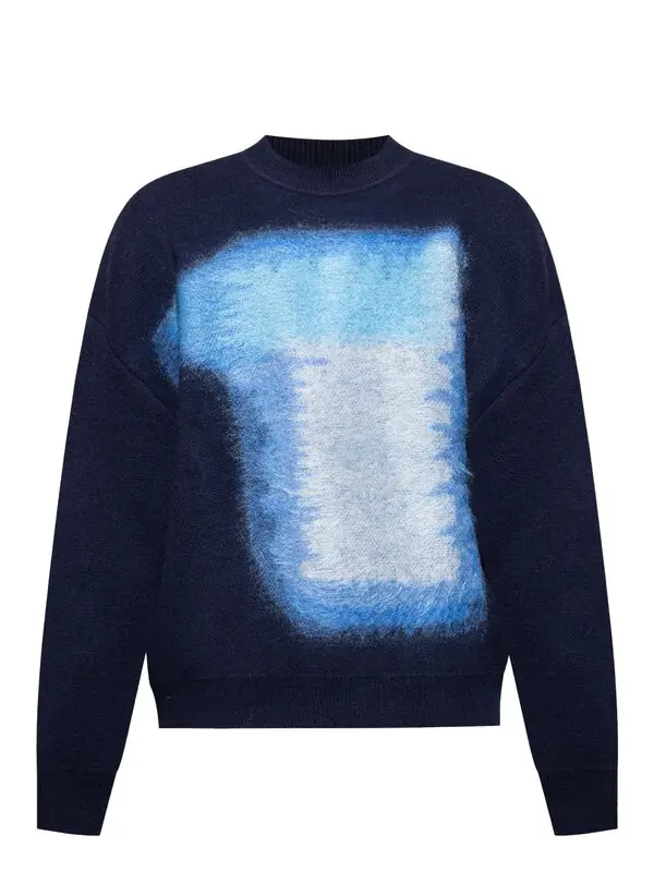 Givenchy Wool Sweater - Navy Blue
