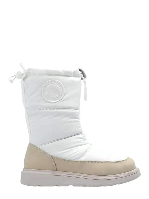 Canada Goose Cypress Logo Snow Boots - White