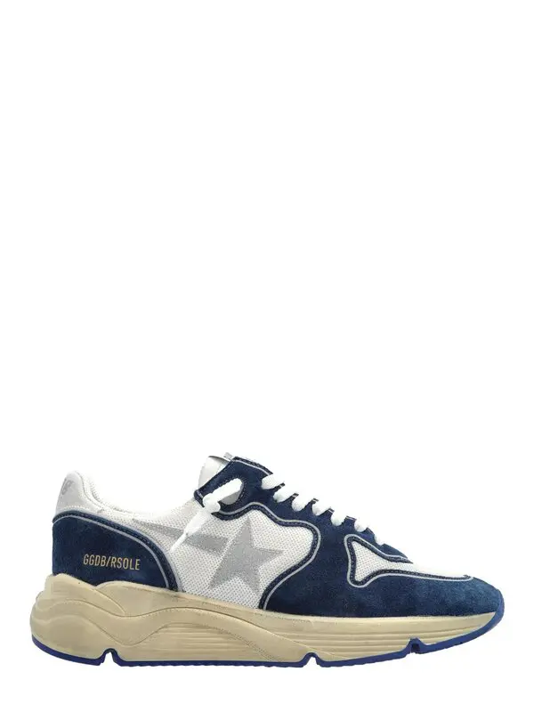 GOLDEN GOOSE Running Sole Sneakers - Navy Blue