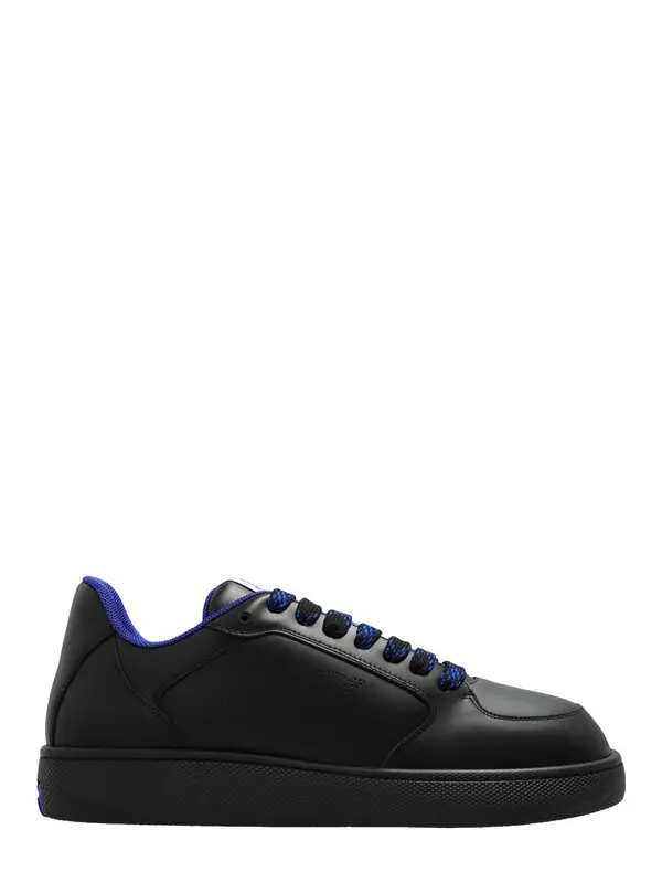 Burberry Leather Low-top Sneakers - Black