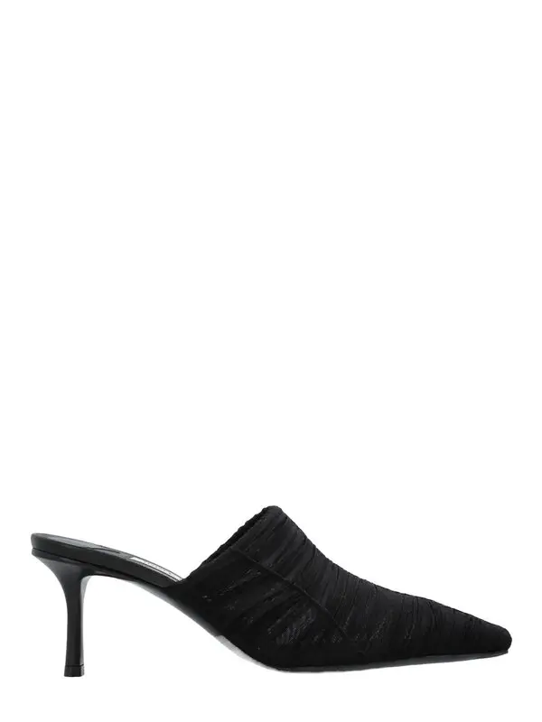 JIMMY CHOO Lotta Heeled Mules - Black