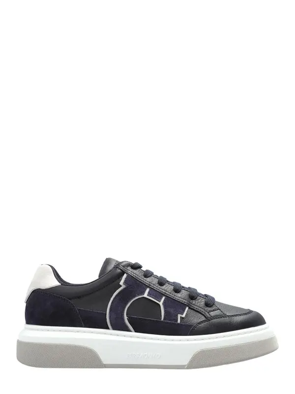 FERRAGAMO Cassina Ga Sneakers - Navy Blue
