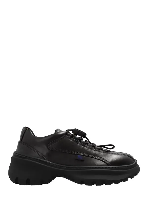 Burberry Leather Low-top Sneakers - Brown