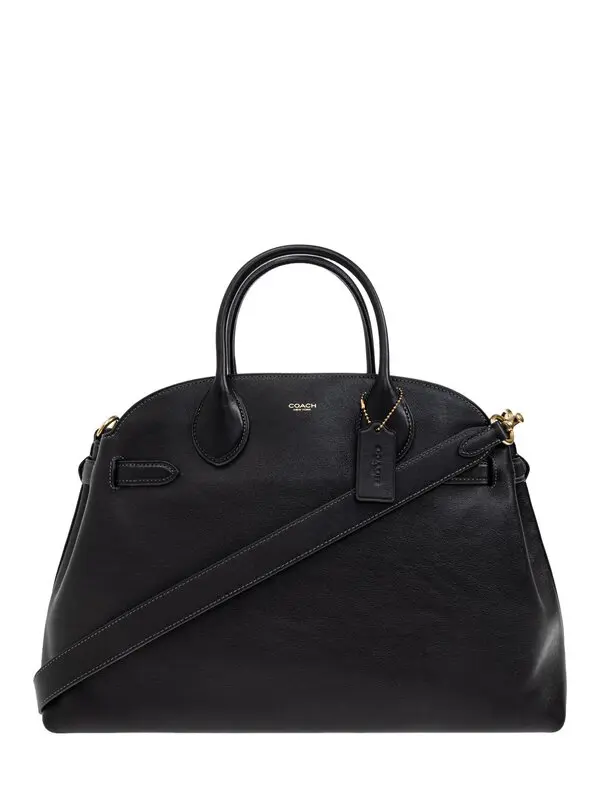 COACH Empire Carryall 40 Handbag - Black