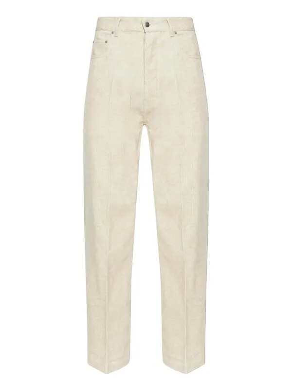 Rick Owens Corduroy Trousers - Cream