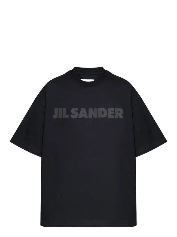 JIL SANDER Logo T-shirt - Black
