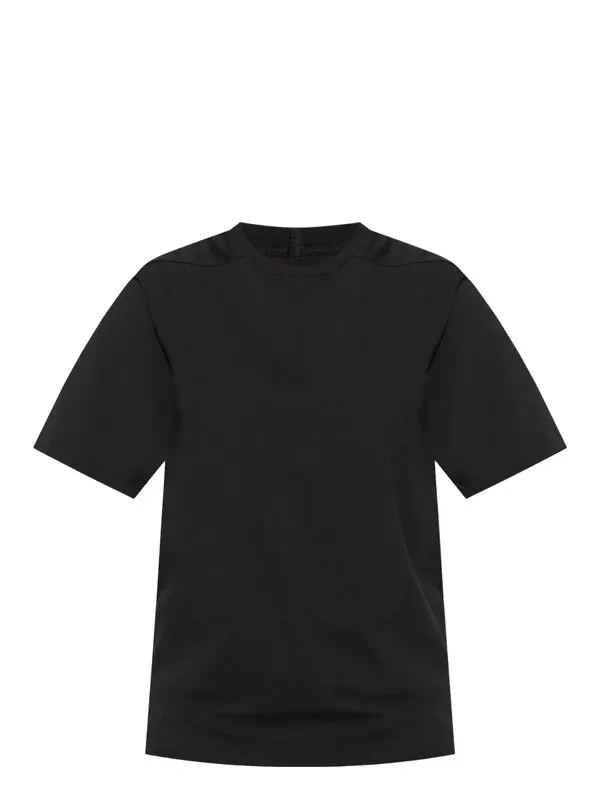Rick Owens Cotton T-shirt With Round Neckline - Black