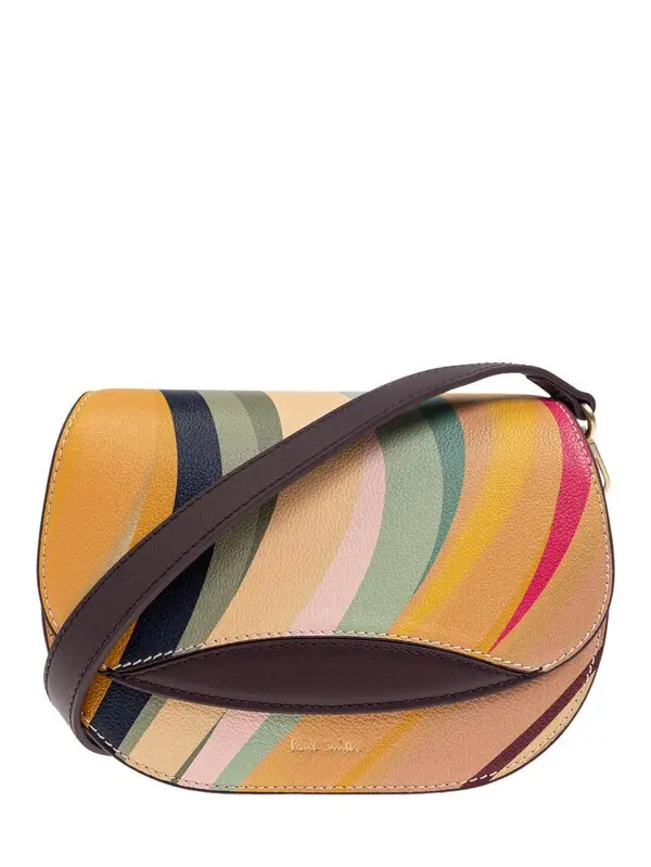 Paul Smith Leather Shoulder Bag - Multicolour