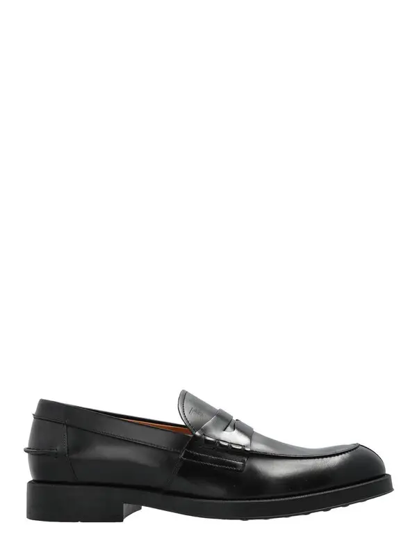 TOD’S Full-grain Leather Loafers - Black
