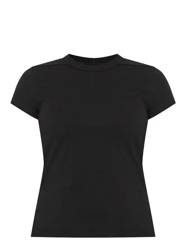 Rick Owens Cotton Crewneck T-shirt - Black
