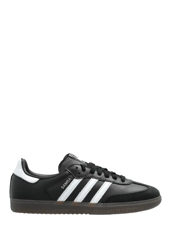 Adidas Originals By Alexander Wang Samba Og Leather Sneakers - Black