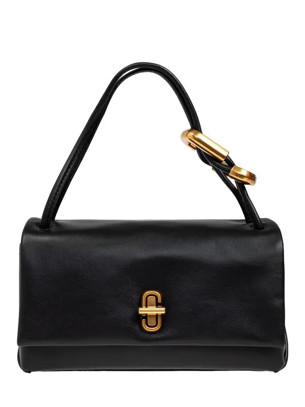 Marc Jacobs Leather Shoulder Bag - Black