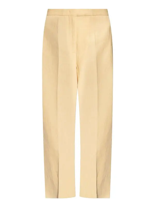 Fabiana Filippi Pleat-front Trousers - Beige
