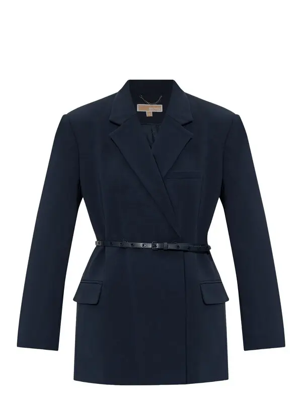 Michael Kors Double-breasted Blazer - Navy Blue