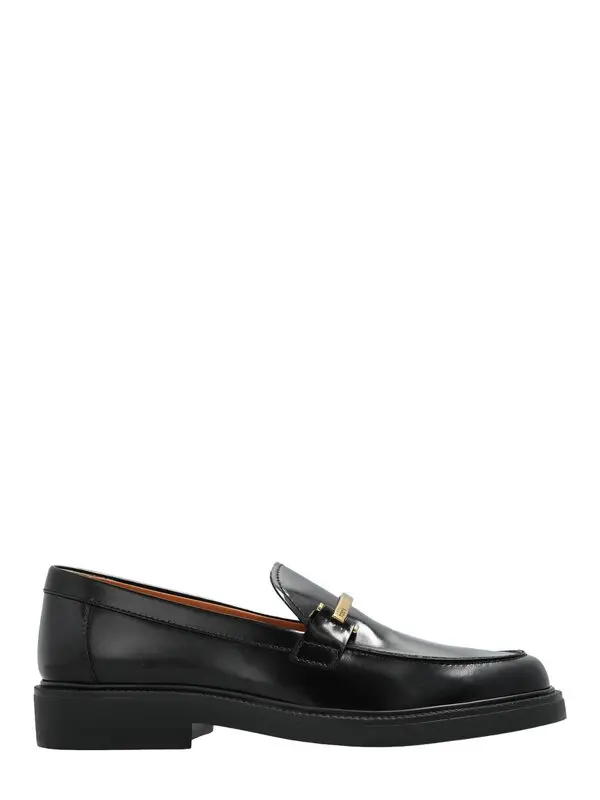 TOD’S Patent Leather Loafers - Black