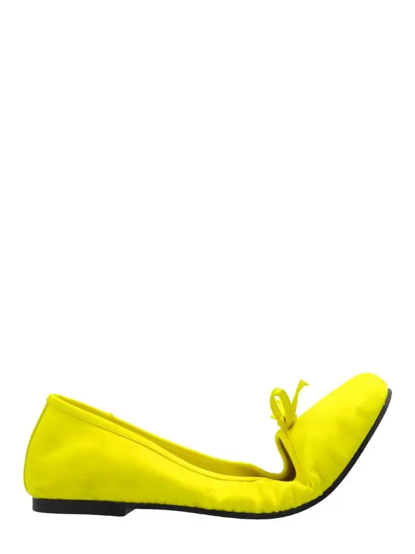 Balenciaga Leopold Ballerinas - Neon