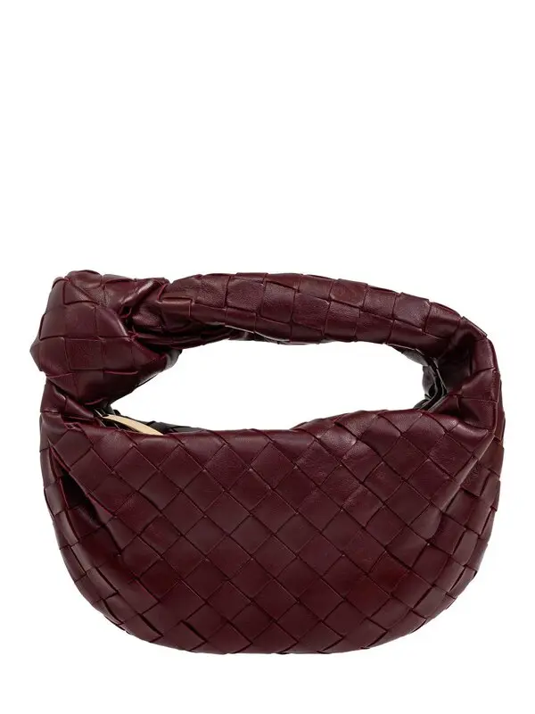 Bottega Veneta Jodie Mini Handbag - Burgundy