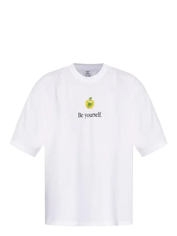 Vetements Printed T-shirt - White