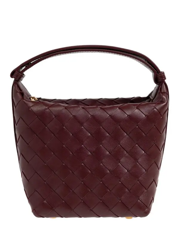 Bottega Veneta Handbag Wallace Micro - Burgundy