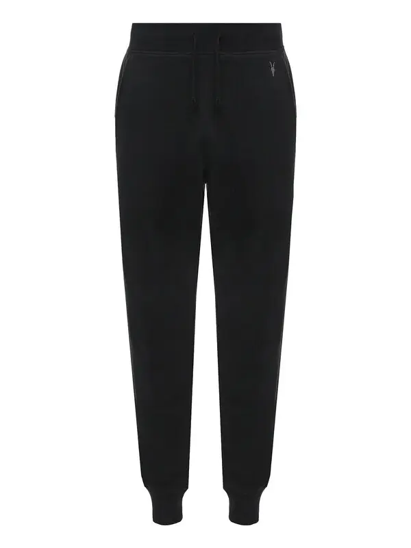ALLSAINTS Raven' Logo-embroidered Sweatpants - Black