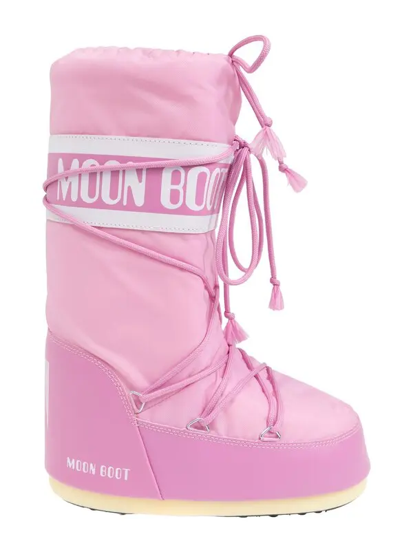 Moon Boot Icon Nylon Snow Boots - Pink