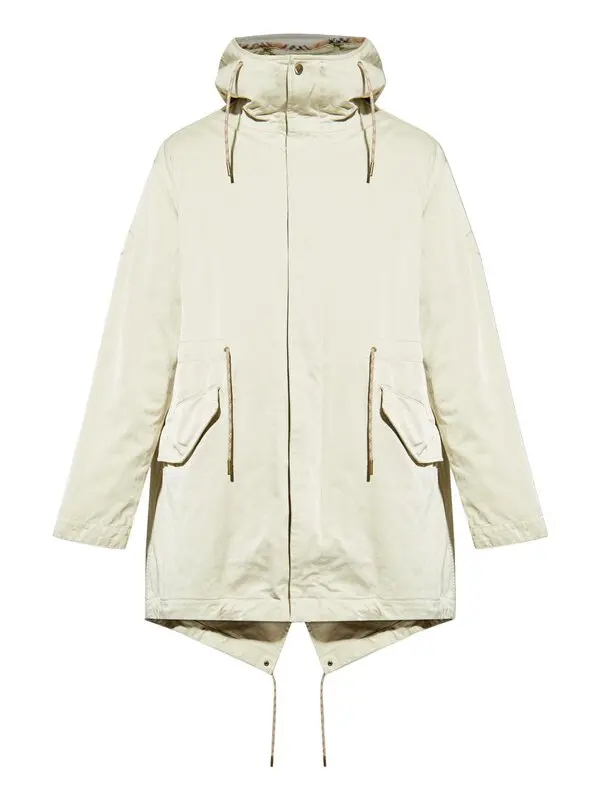 Burberry Hooded Jacket - Cream