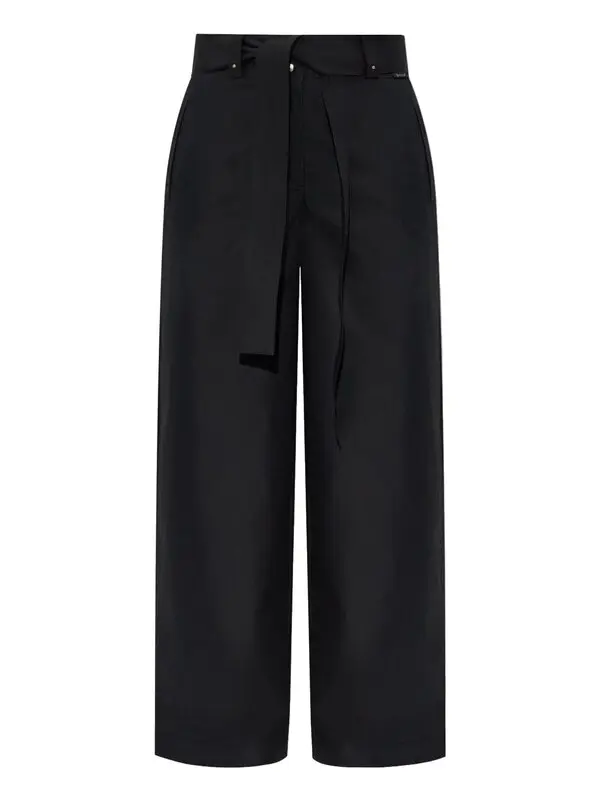 Moncler Wide-leg Trousers - Black