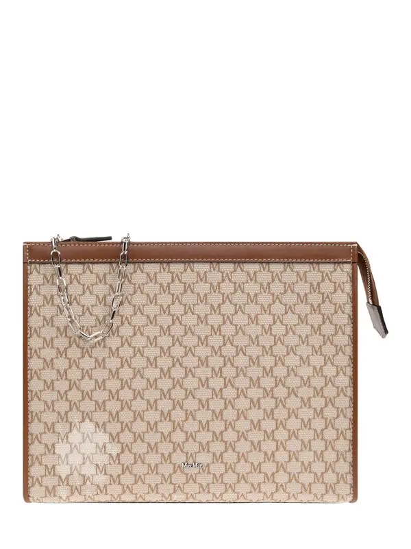 Max Mara Mmtroussem Clutch - Beige