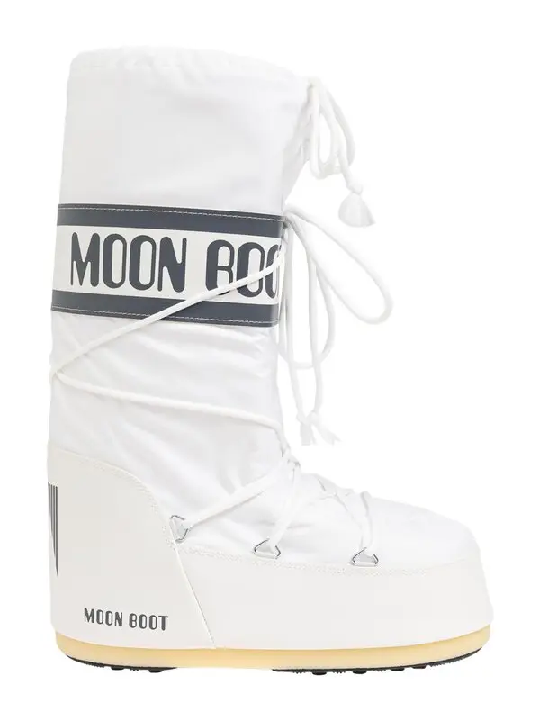 Moon Boot Icon Nylon Snow Boots - White
