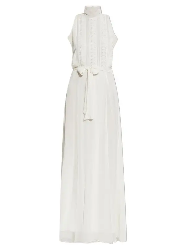FORTE_FORTE Sleeveless Maxi Dress - Cream
