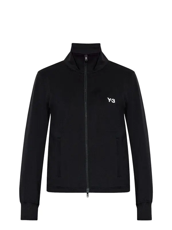 Y3 Collared Sweatshirt - Black