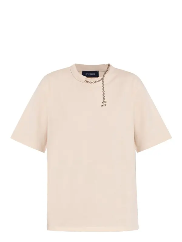 Sportmax Oblato T-shirt - Cream