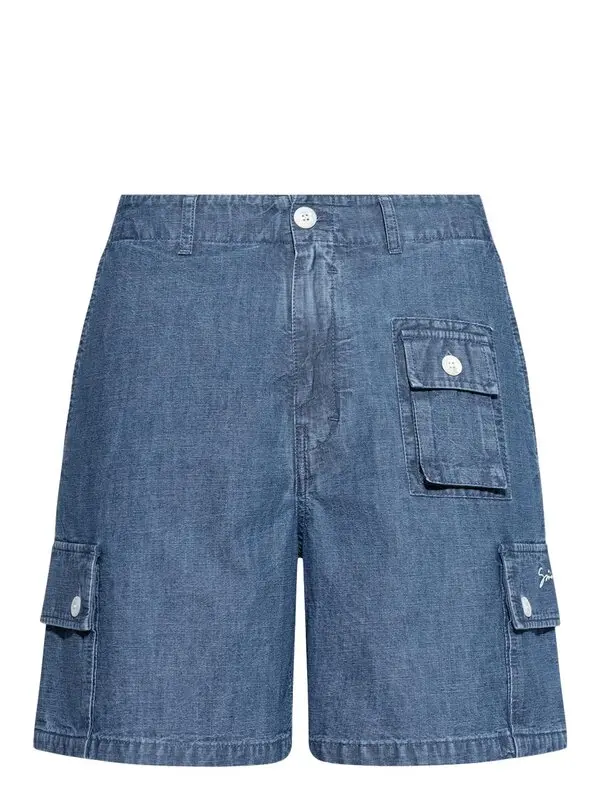 Givenchy Cargo Shorts - Blue