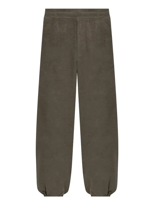 Alexander McQueen Logo Pants - Brown
