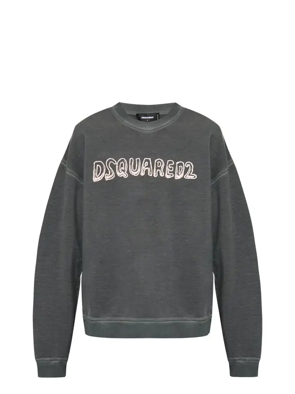 Dsquared2 Logo Sweatshirt - Grey