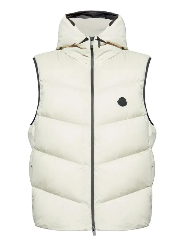 Moncler Guersac Down Vest - White